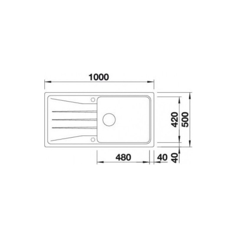Blanco SONA XL 6 S tartufo | Jednodřez s odkapní plochou | Ardea-cz
