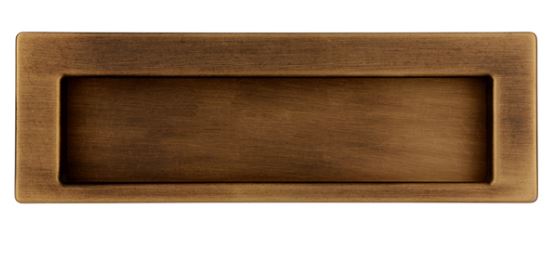 Úchytka EDA I zápustná mosaz broušená | Úchytky zápustné | Ardea-cz